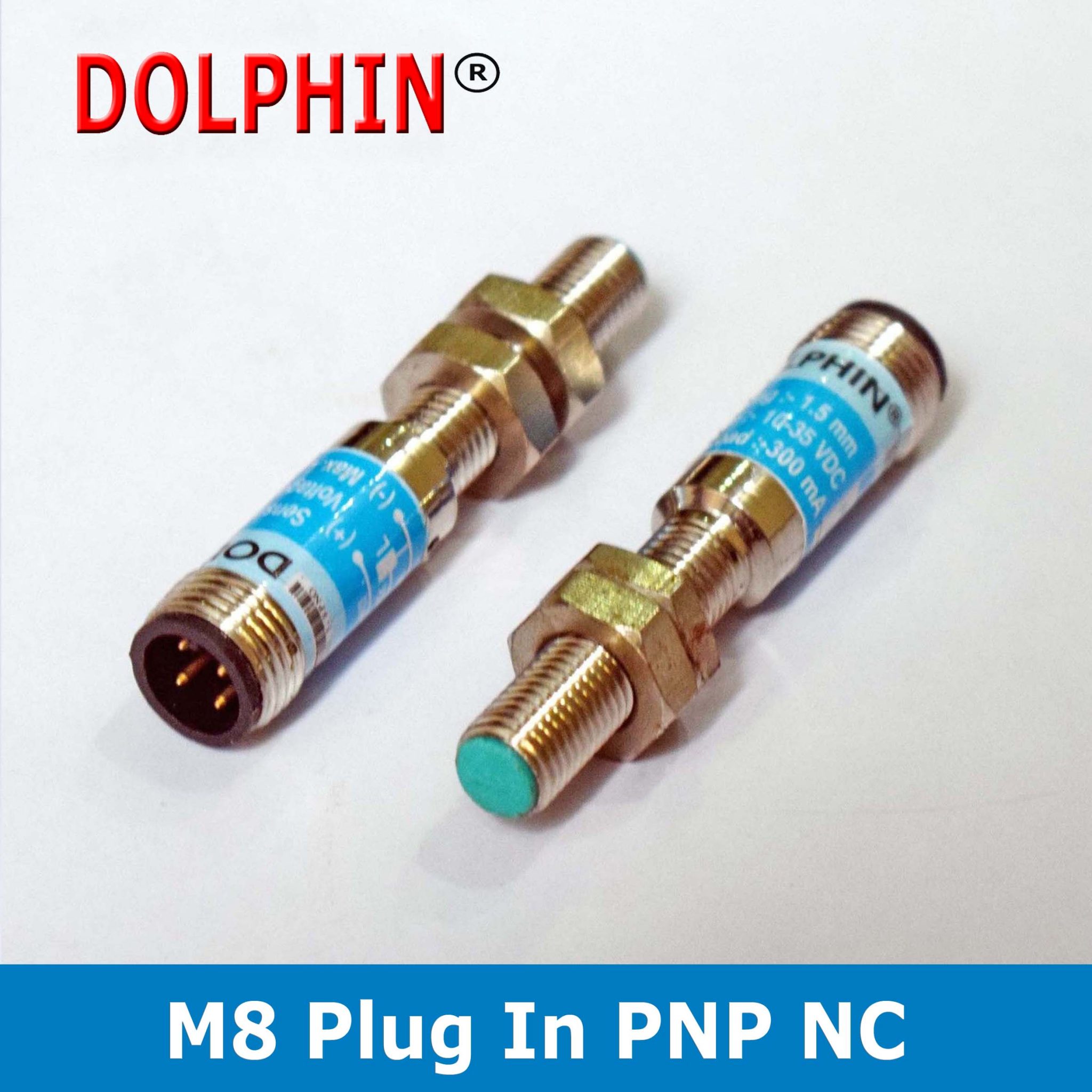 M8 Plug In Sensor PNP NC Make DOLPHIN – Manufacturer Of DOLPHIN Make Sensor