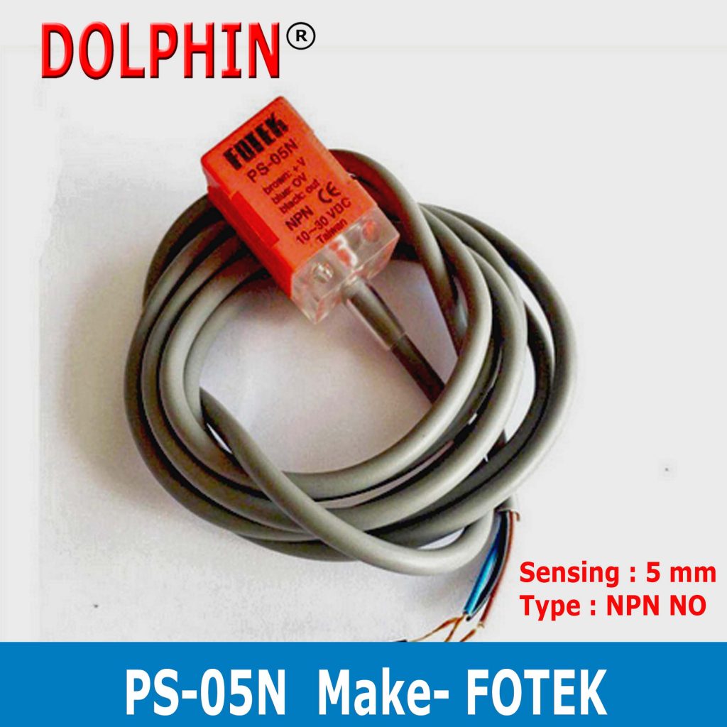 PS05N Size: 17x17x28 mm NPN NO Sn: 5 mm Make – FOTEK – Manufacturer Of ...